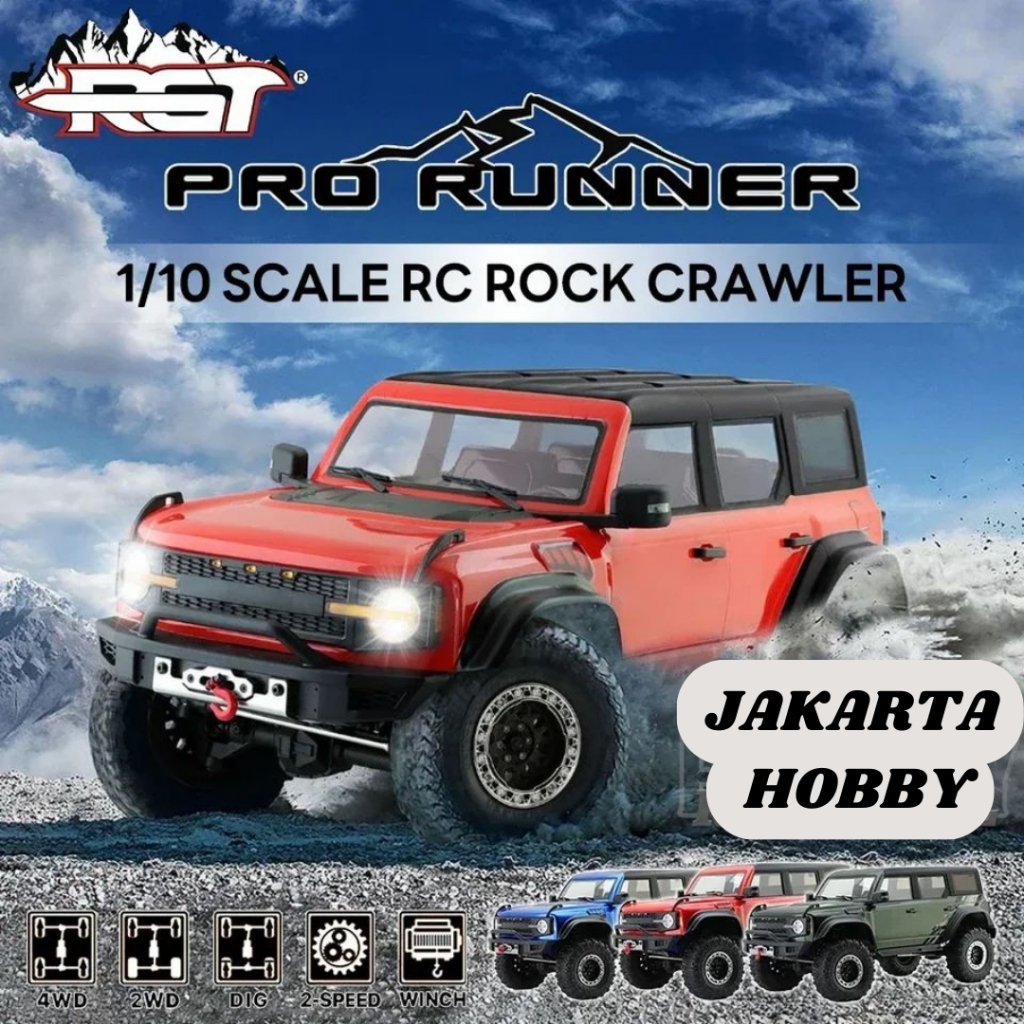 Jual RC RGT EX86130 EX86150 1/10 Pro Runner Rock Crawler RC Adventure ...