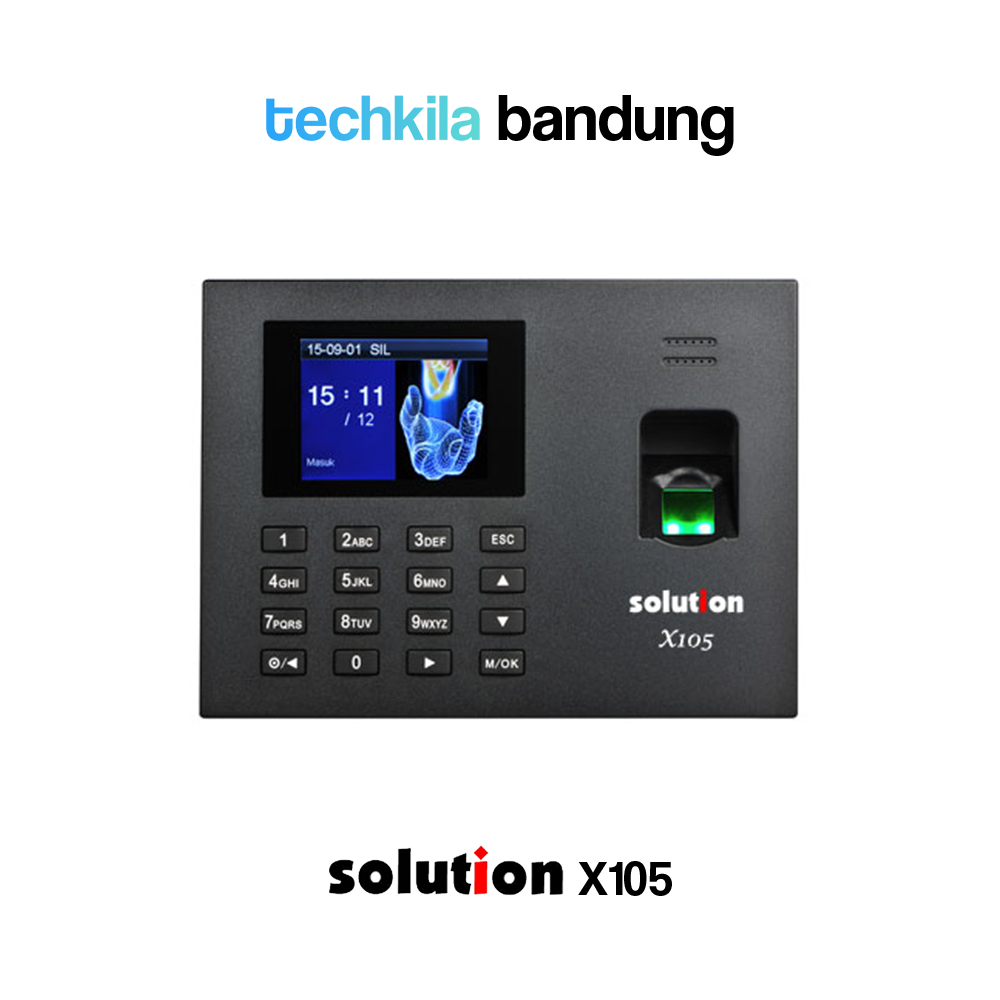 Jual SOLUTION X105-ID / MESIN ABSENSI FINGERPRINT | Shopee Indonesia