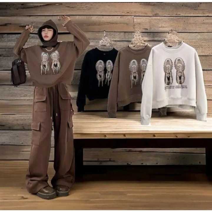 Jual SWEATER SHOES BASIC MIX JOOLY UP CARGO // ONESET REMAJA HITS ...