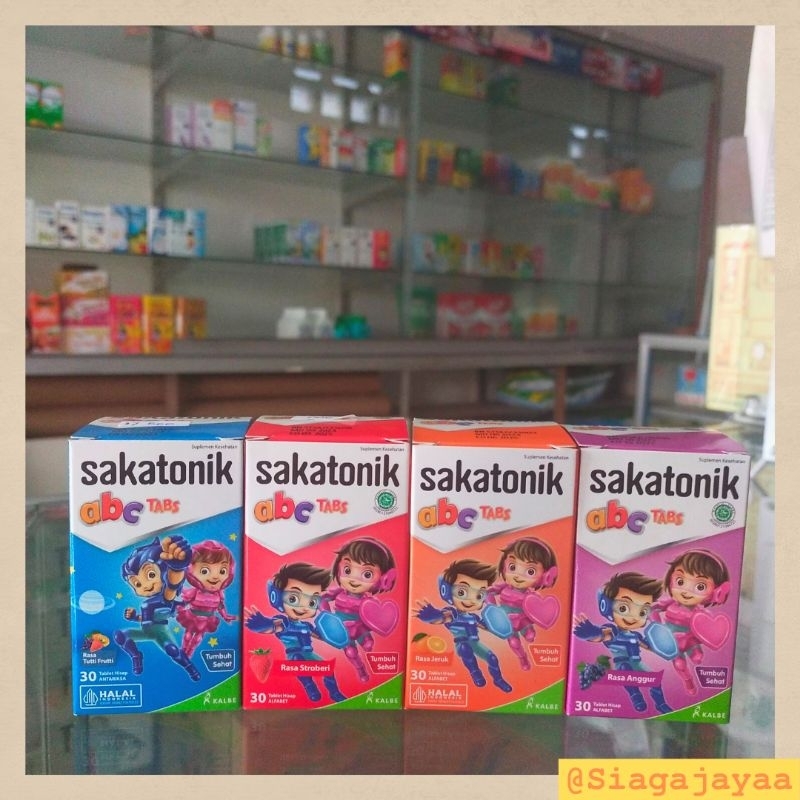 Jual Sakatonik ABC Varian Rasa 30 Tablet | Shopee Indonesia