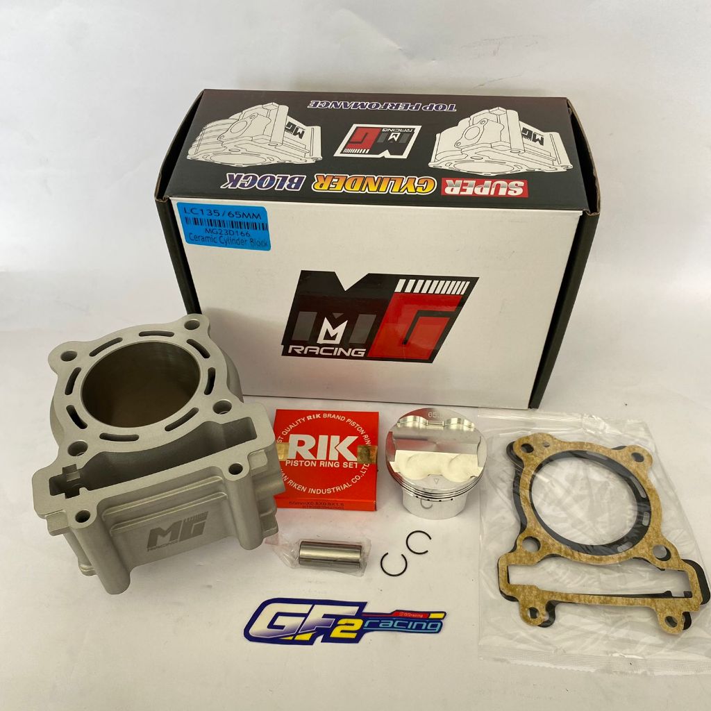 Jual blok mx 65 ceramic piston fjn pnp super head blok vixion blok r15 ...