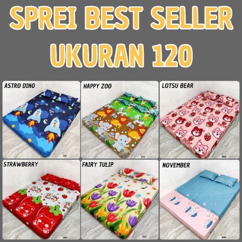 Jual SPREI UKURAN 120 MUAT 2 1KG | Shopee Indonesia