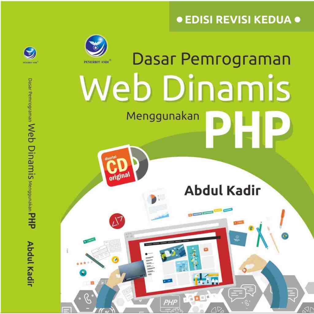 Jual Buku Terbaru Dasar Pemrograman Web Dinamis Menggunakan PHP+cd (Ed ...