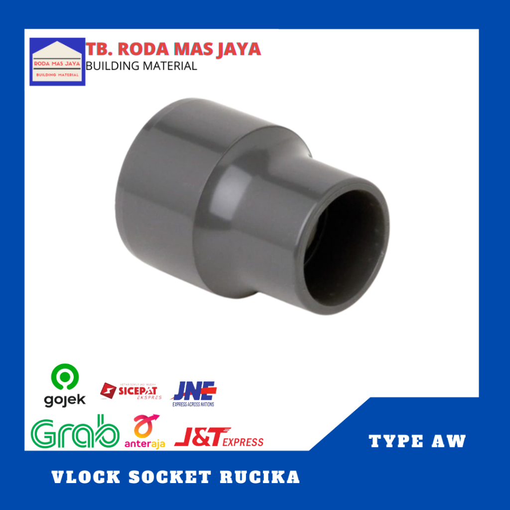 Jual Sambungan Pipa/V-Sok/Reducing Socket Rucika Type AW | Shopee Indonesia