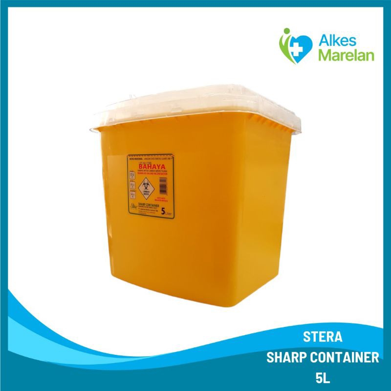 Jual ONEMED - Sharp Container 1L 5L / Tempat Sampah Limbah Medis 1 ...