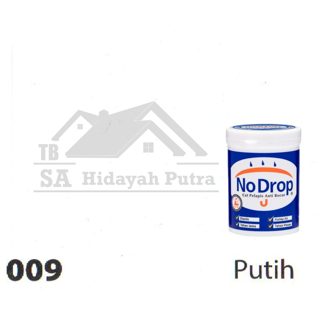 Jual NO DROP 1 KG WARNA READY MIX CAT PELAPIS ANTI BOCOR Waterproof NODROP AVIAN BRANDS | Shopee ...