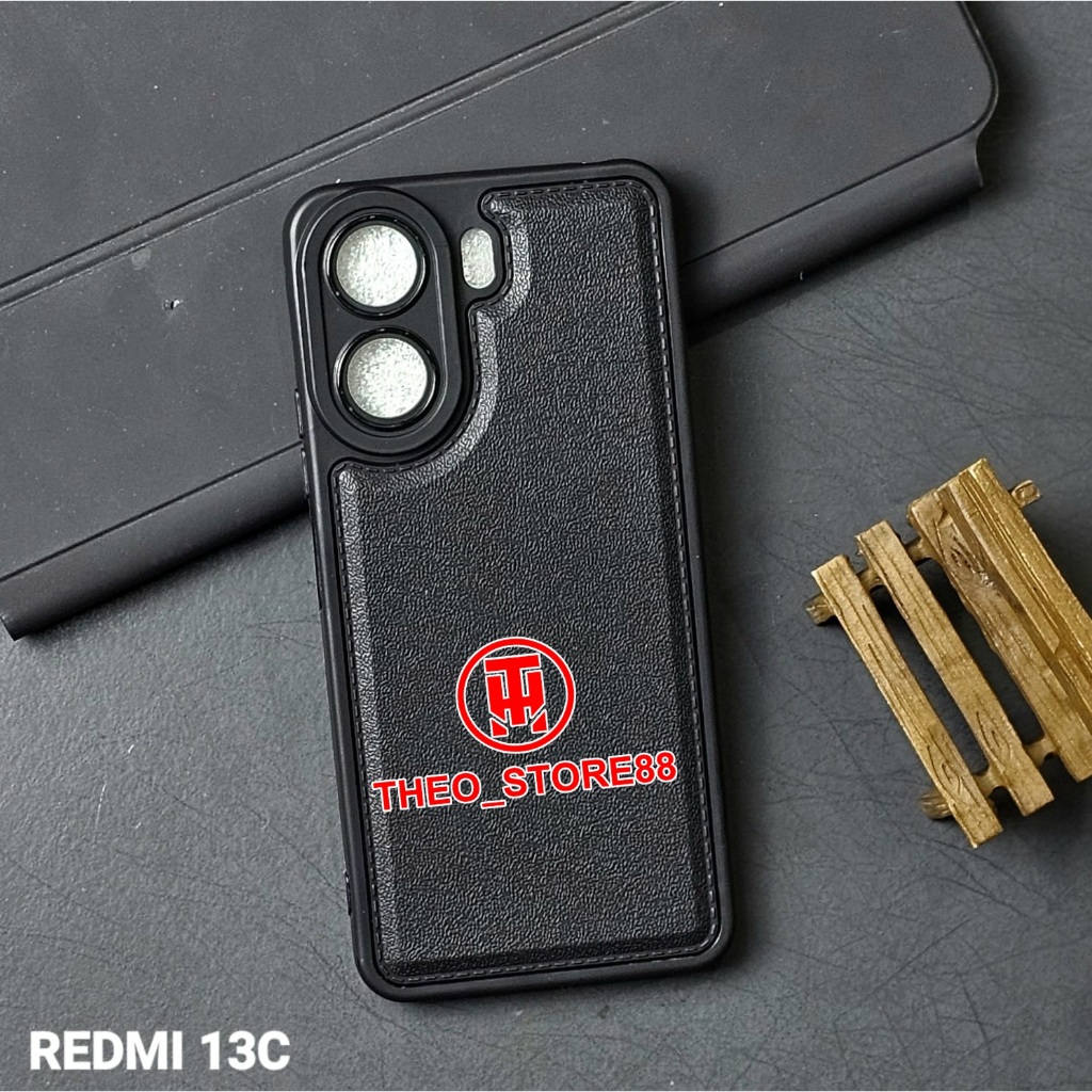 Jual Tecno Spark 20 Tecno Spark 20c Case Leather Pro Black Tecno Spark 20 Tecno Spark 20c