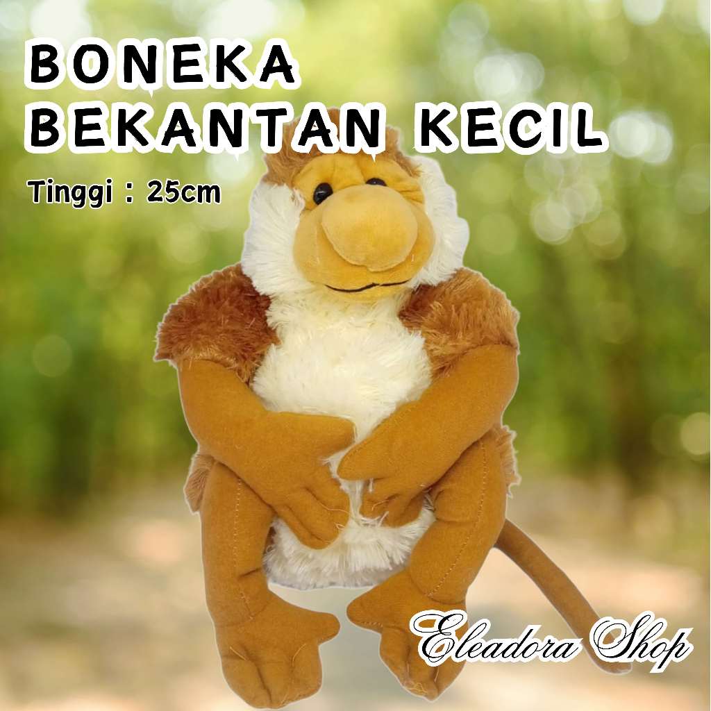 Jual Boneka Bekantan Ukuran Kecil - Kerajinan Boneka Khas Kalimantan ...