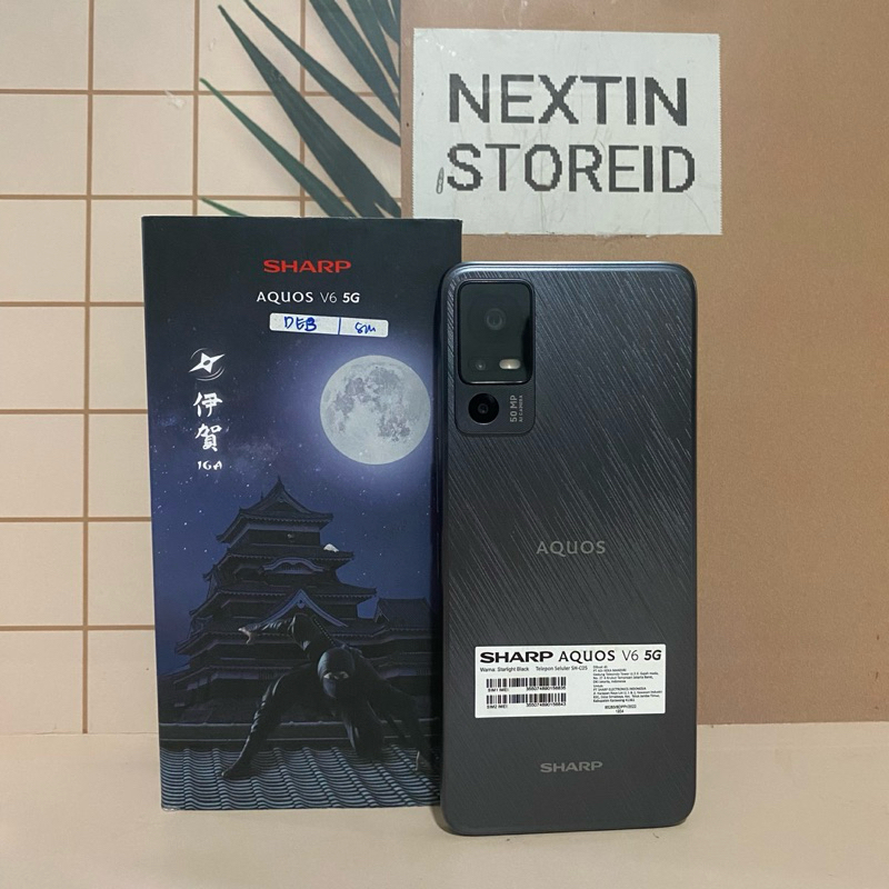 Jual SHARP AQUOS V6 NFC 5G 4/128 SECOND FULLSET | Shopee Indonesia