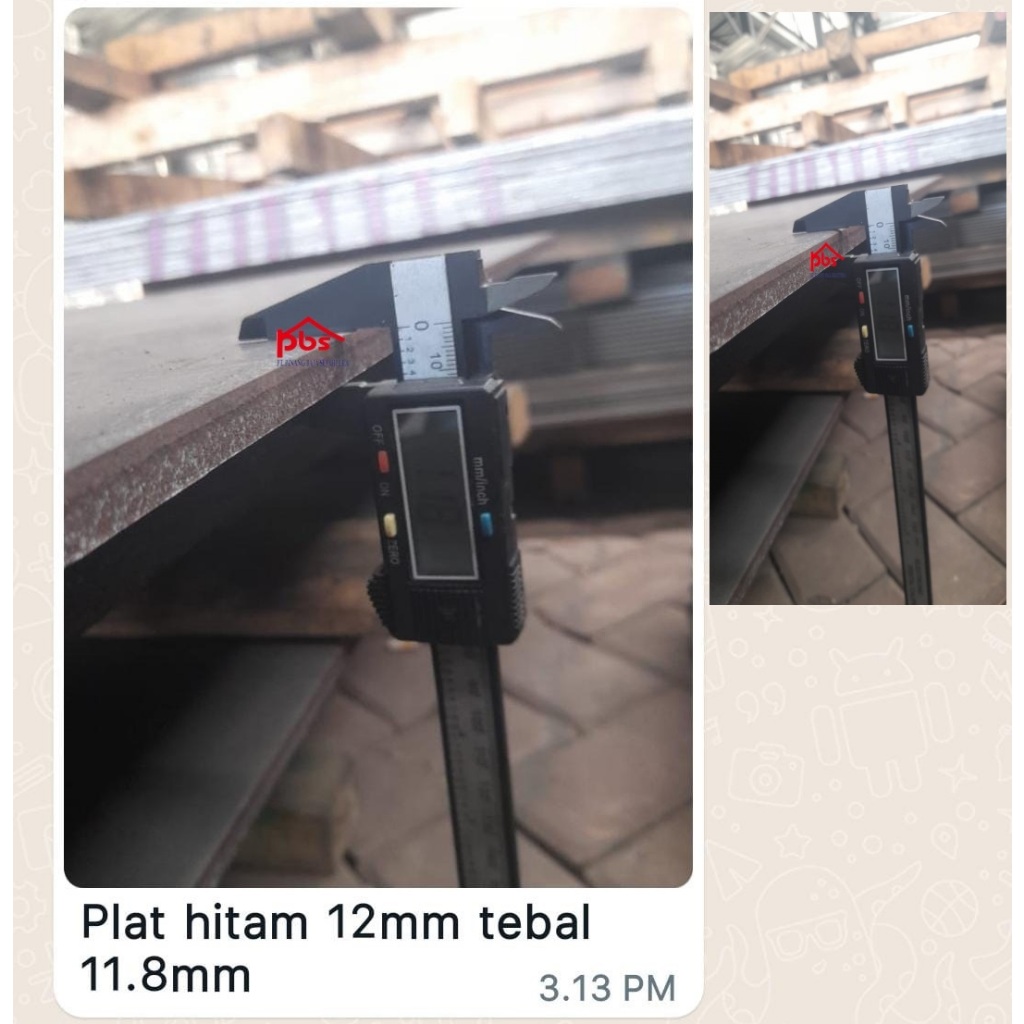 Jual BESI PLAT HITAM 4 mm 5 mm 6 mm 8 mm 10 mm 12 mm / EZER/ ESER ...