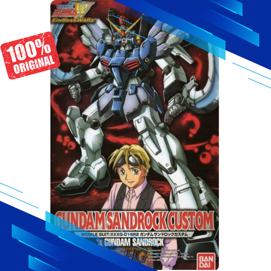 Jual HG Endless Waltz 1/100 Gundam Sandrock Custom ORIGINAL BANDAI ...