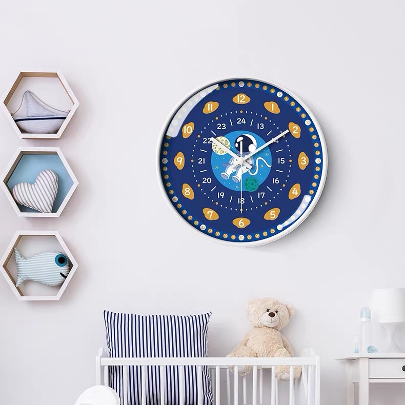 Jual Starlight Jam Dinding Colorful Jam Dinding Edukasi Anak Aesthetic ...