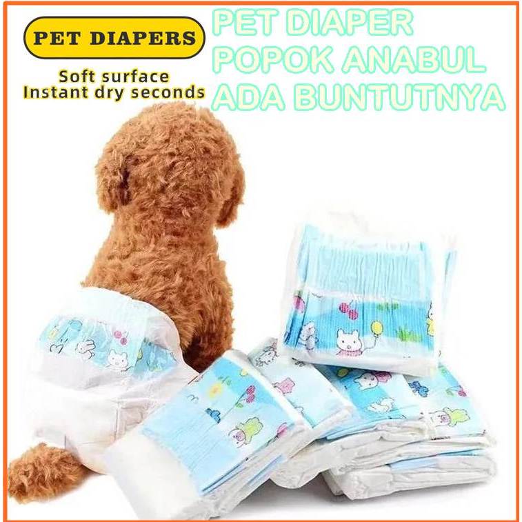 Jual Diaper Anjing Kucing Popok Diapers Pampers Anjing Kucing /Pet ...