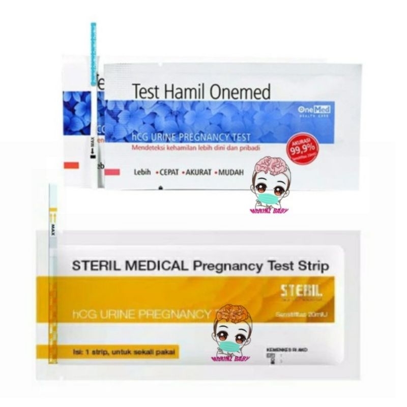 Jual Tes Hamil OneMed & Steril Medical PRIVASI AMAN / Tespek - Tes ...