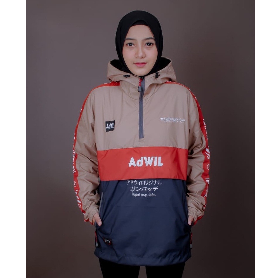 Jual Jaket Wanita Pria Parasut Outdoor - Jaket Waterproof Windbreakers ...