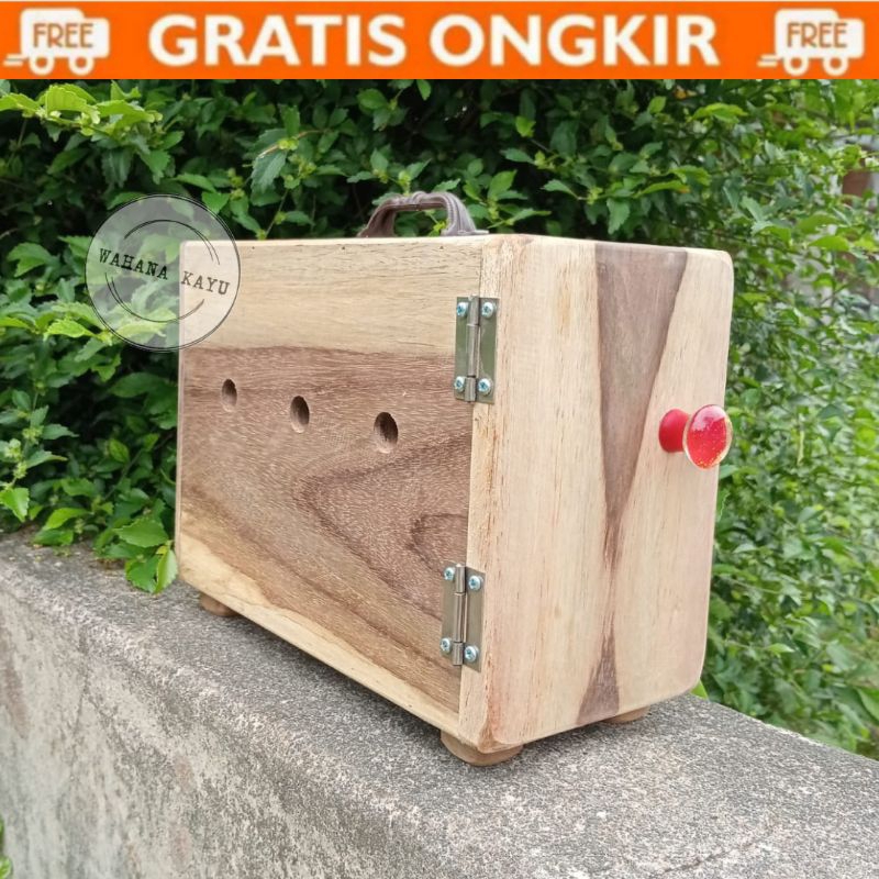Jual box burung freefly burung alap-alap capung, kekep, Lovebird dll ...
