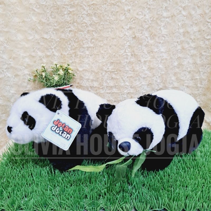 Jual Boneka Panda Tiduran S Boneka Lying Panda Bambu S Boneka Panda ...