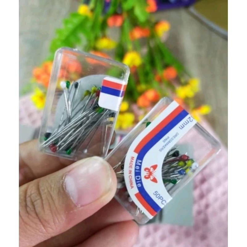 Jual JARUM PENTUL MINI 1 KOTAK ISI 20 BOX/ JARUM PENTUL HIJAB | Shopee ...