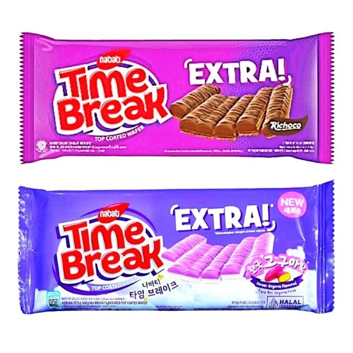 Jual NABATI TIME BREAK EXTRA FINGER - WAFER NABATI TIME BREAK | Shopee ...