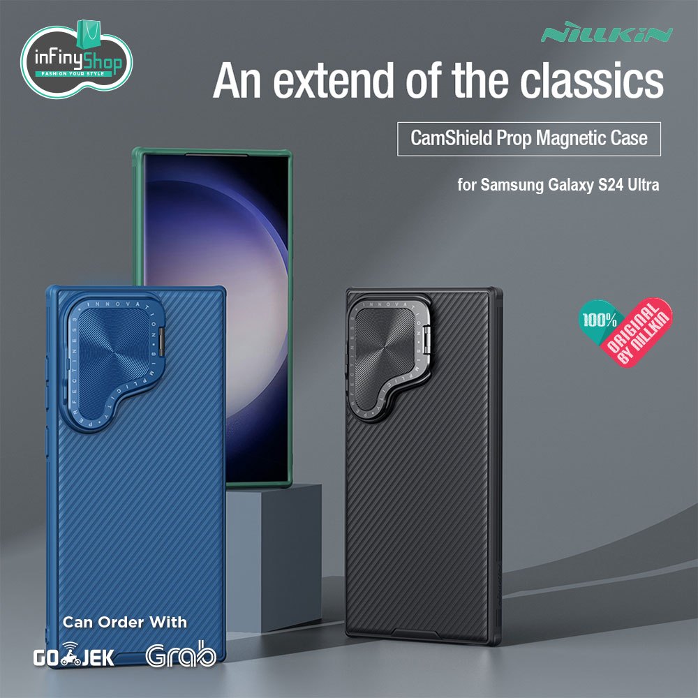 Jual SAMSUNG GALAXY S24 ULTRA - NILLKIN CAMSHIELD PROP MAGNETIC CASE | Shopee Indonesia