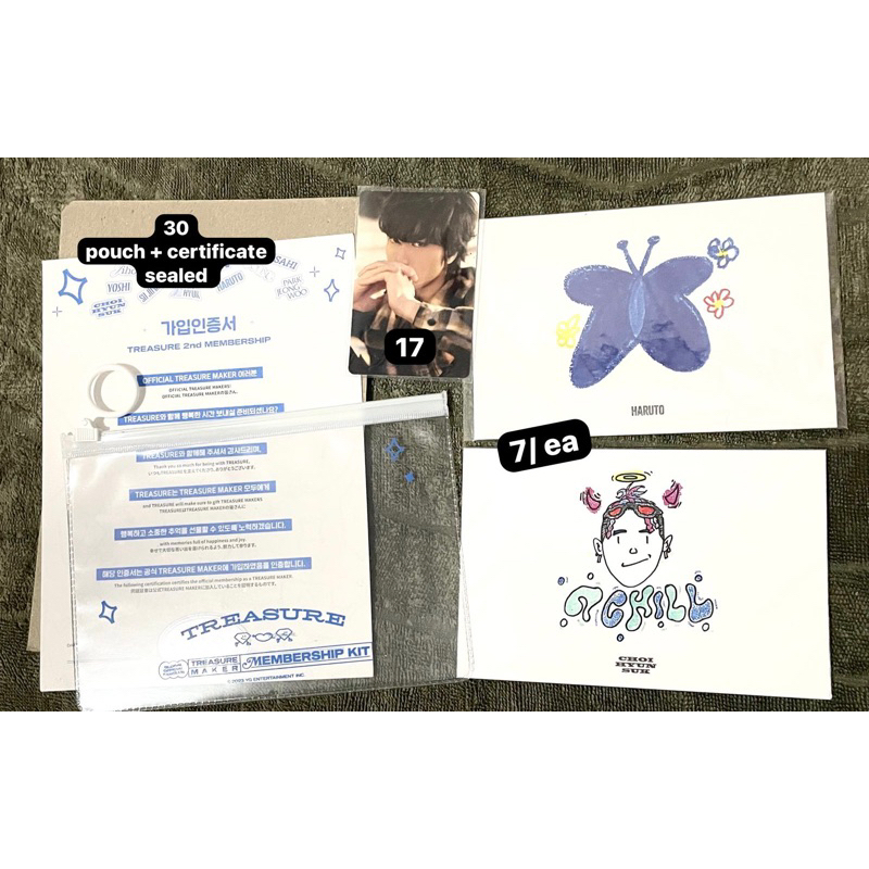 Jual PHOTOCARD TREASURE JUNGHWAN & POUCH MEMKIT 2023 ( INC PACK + ADM ...