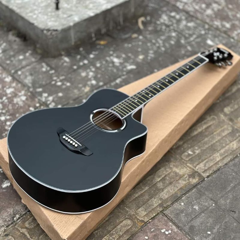Jual gitar akustik Tanam Besi Yamaha Apx*Gratis Packing kayu | Shopee ...
