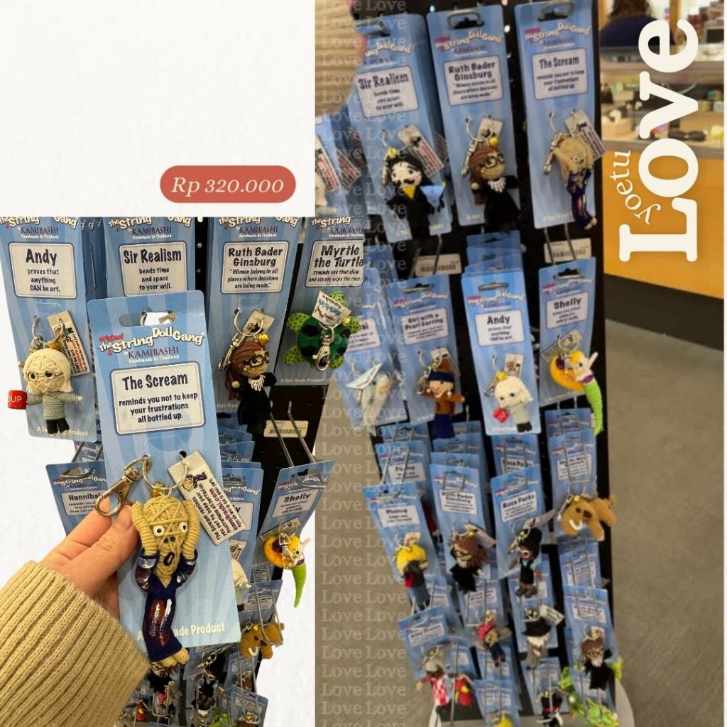 Jual The String DollGang by Kamibashi - Keychain Gantungan Kunci ...