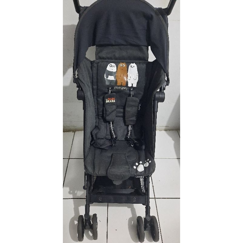 Jual Stroller Cocolatte We Bare Bear ( Prelove ) | Shopee Indonesia