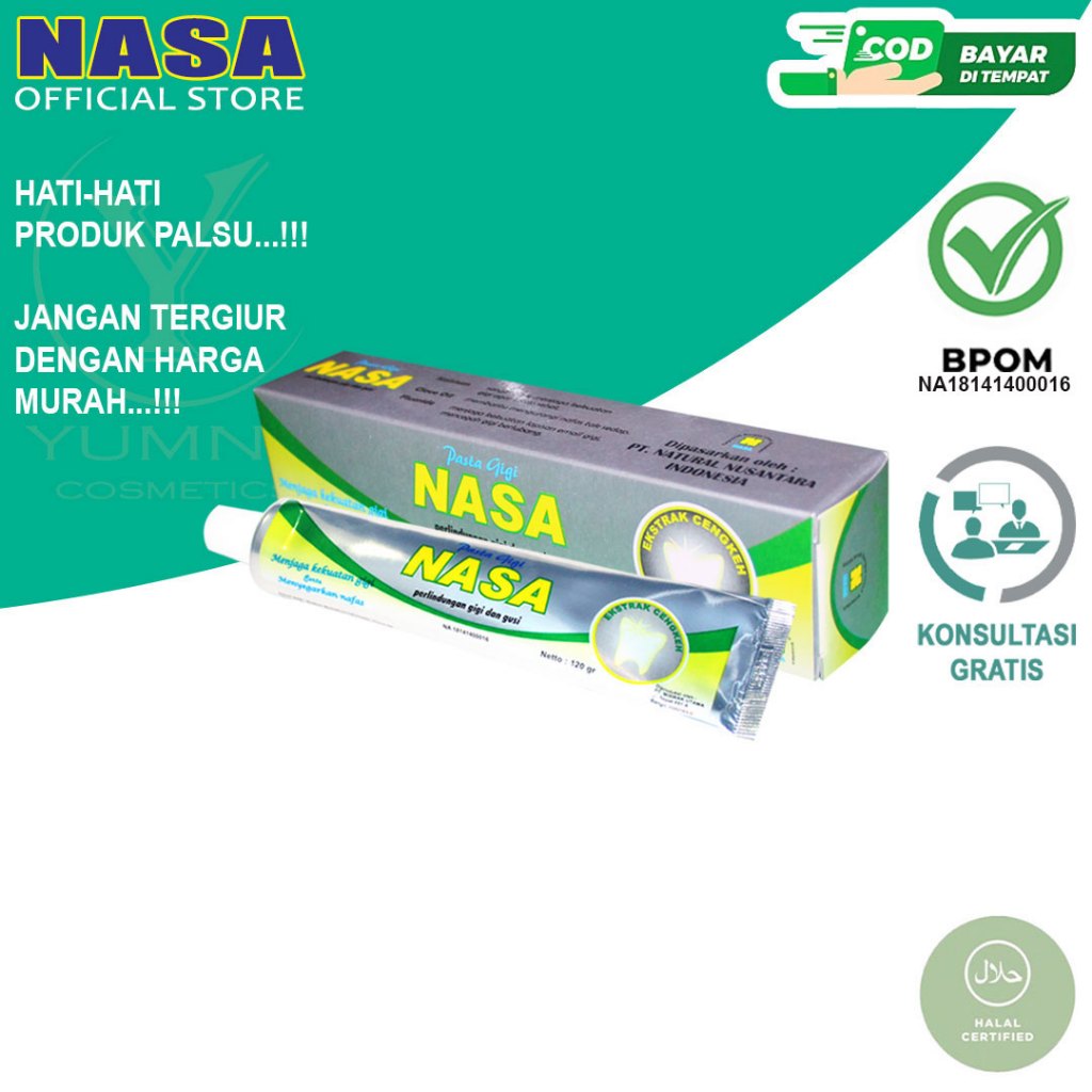 Jual Pasta Gigi Nasa Ampuh Atasi Permasalahan Mulut | Shopee Indonesia