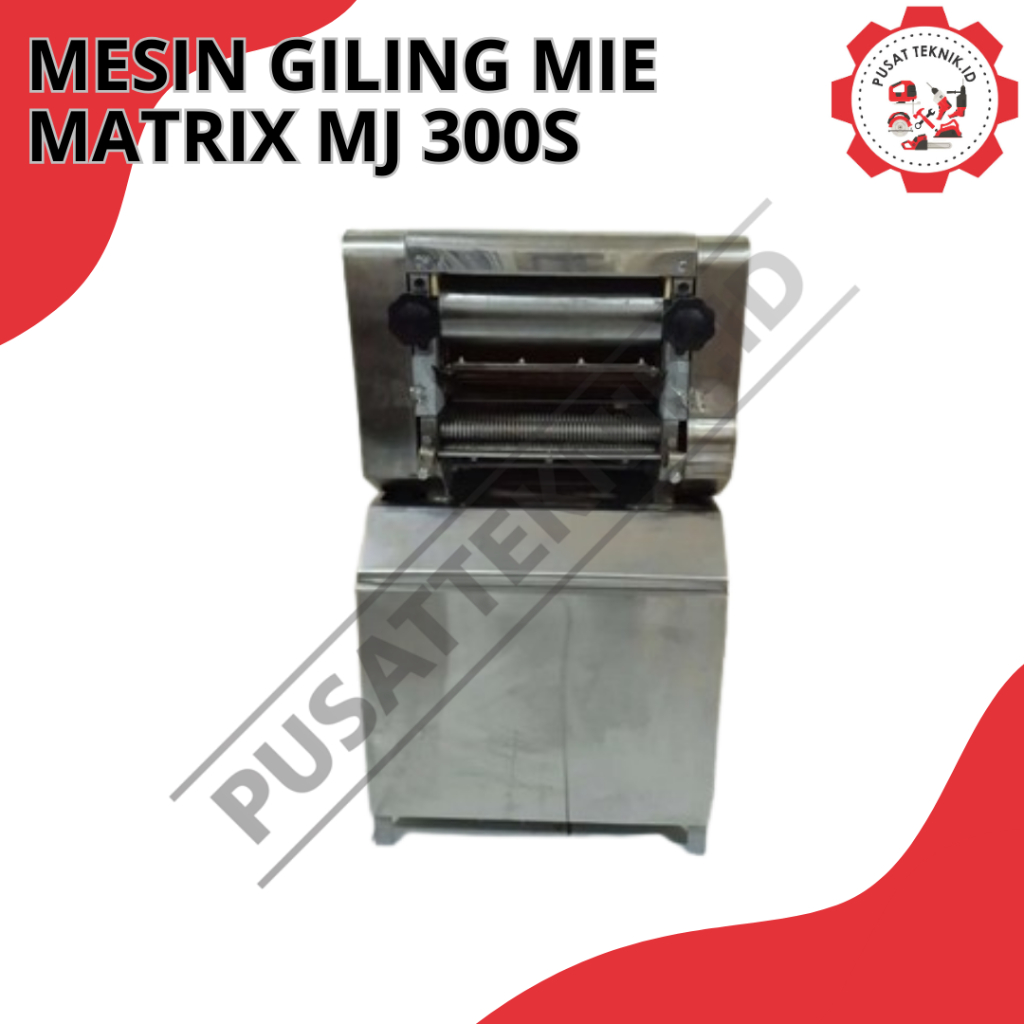 Jual MESIN GILING MIE LISTRIK MATRIX MJ300S NOODLE PASTA MAKER MESIN ...