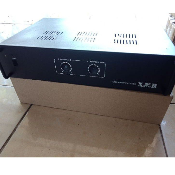 Jual BOK Power Amplifier +Asesoris Tebal 2 Potensio Max 0220 | Shopee Indonesia