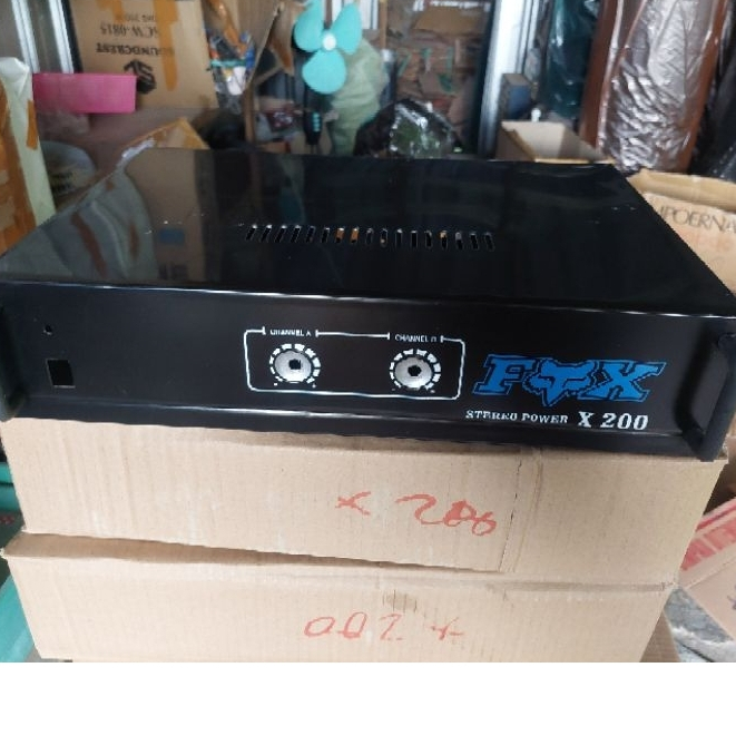 Jual BOK Power Amplifier +Asesoris Tebal 2 Potensio Max 0220 | Shopee Indonesia