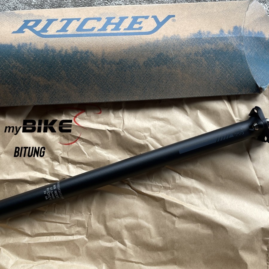 Jual Ritchey COMP Zero Seatpost 27.2 x 400mm zero offset - Black | Shopee Indonesia