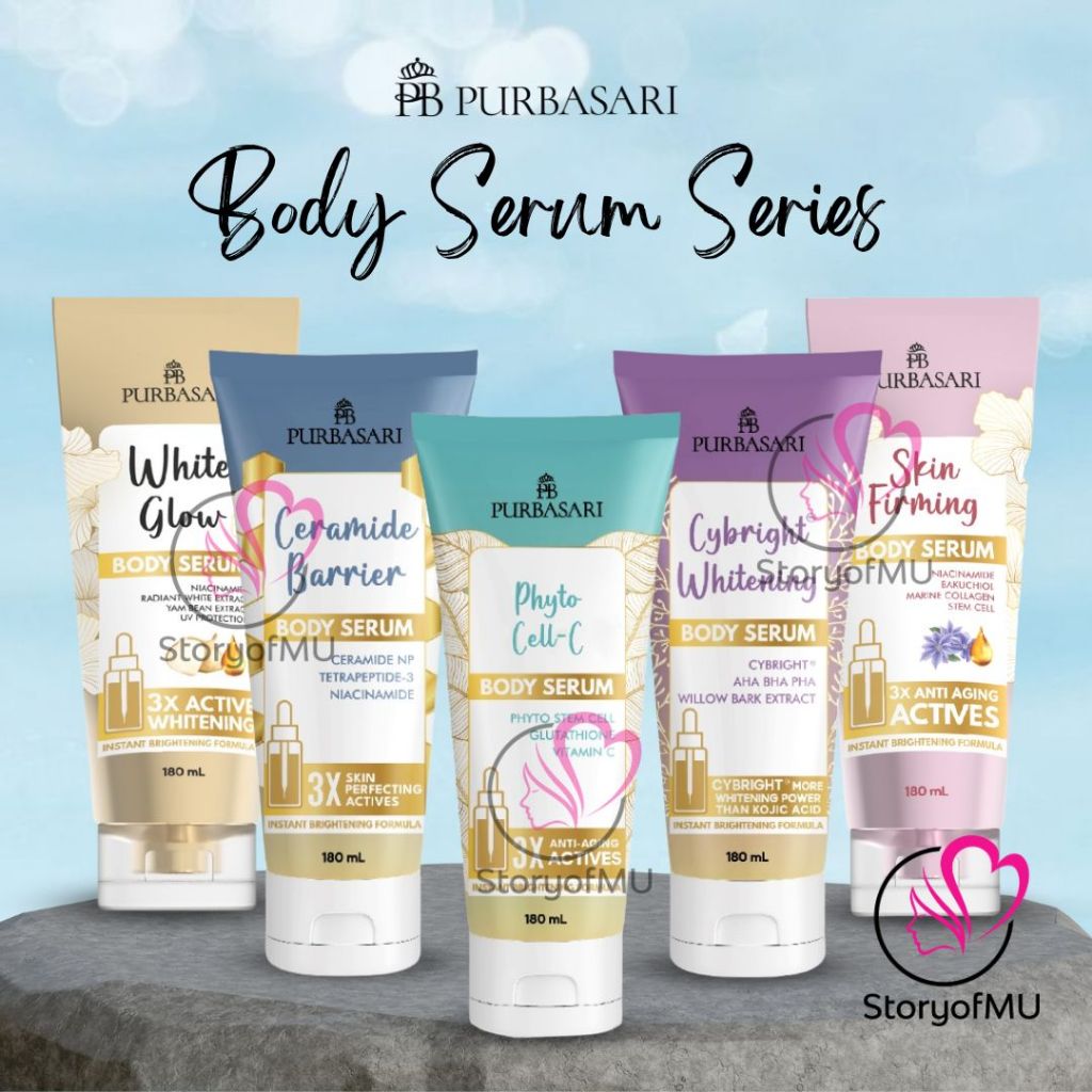 Jual PURBASARI White Glow Skin Firming Ceramide Barrier Cybright ...