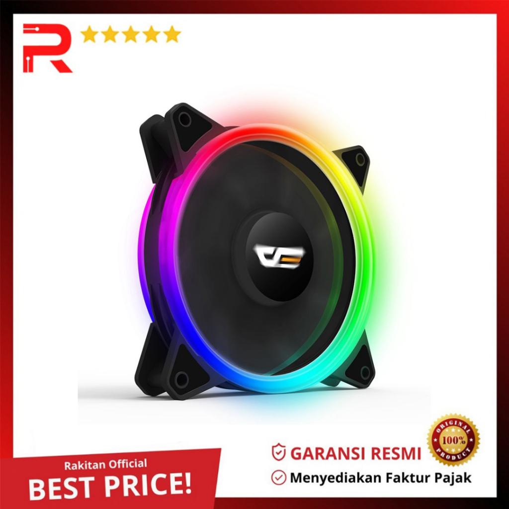 Jual Fan Casing Aigo darkFlash DR12 Pro Double Ring 120m Single Fan ...