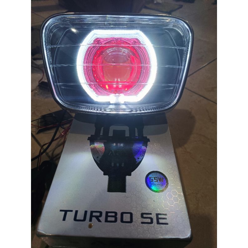 Jual LAMPU OVAL RX KING BILED AES TURBO KOMPLIT RING BATOK ORI PLUS ...