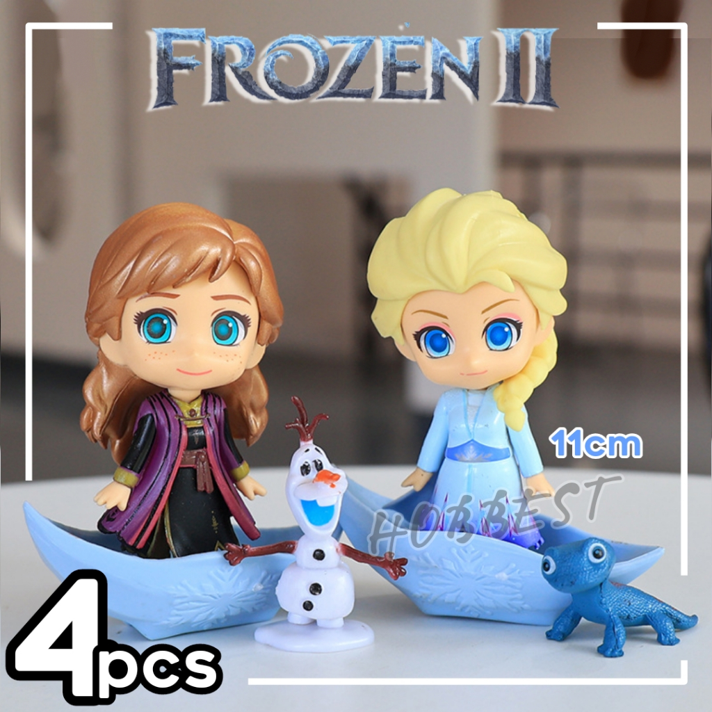 Jual Action Figure FROZEN 2 isi 4 pcs - Miniatur Topper Kue Pajangan ...