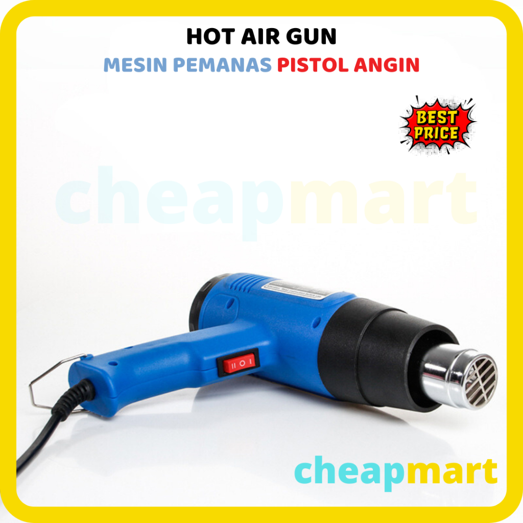 Jual Hot Gun Heat Gun Pistol Blower Panas Alat Tembakan Pemanas Electric Mesin Pemanas Listrik ...