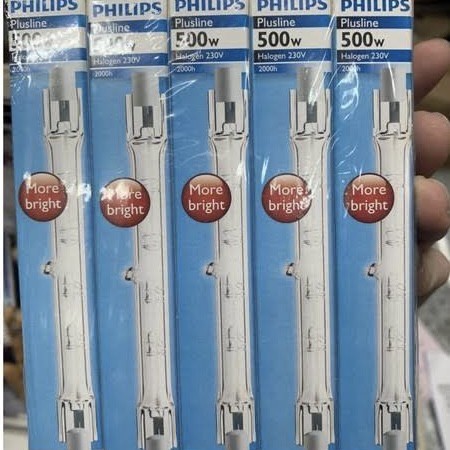 Jual Lampu Halogen Stick Plusline 500w Philips | Shopee Indonesia