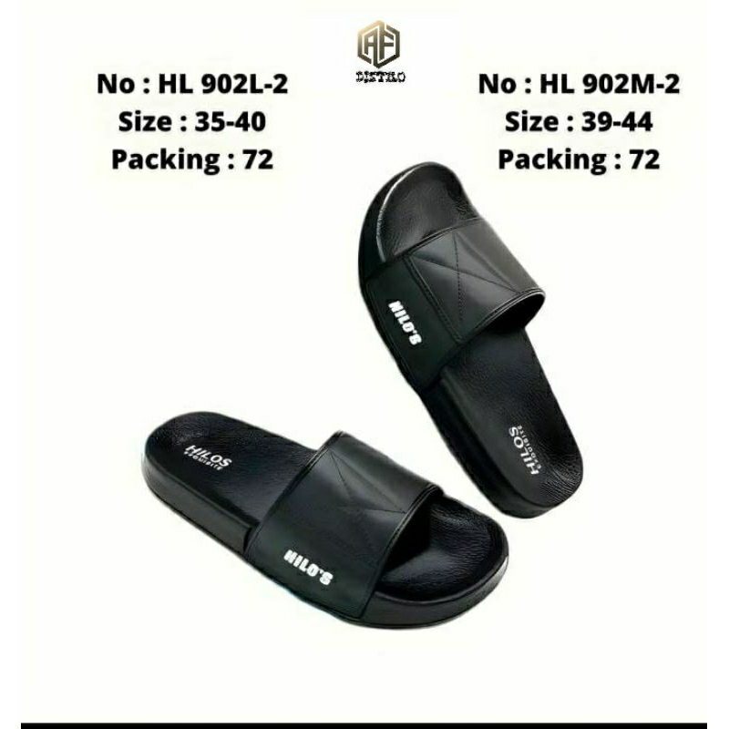 Jual Sandal Hilo's slop kekinian pria wanita dewasa HL 902M-2 | Shopee Indonesia