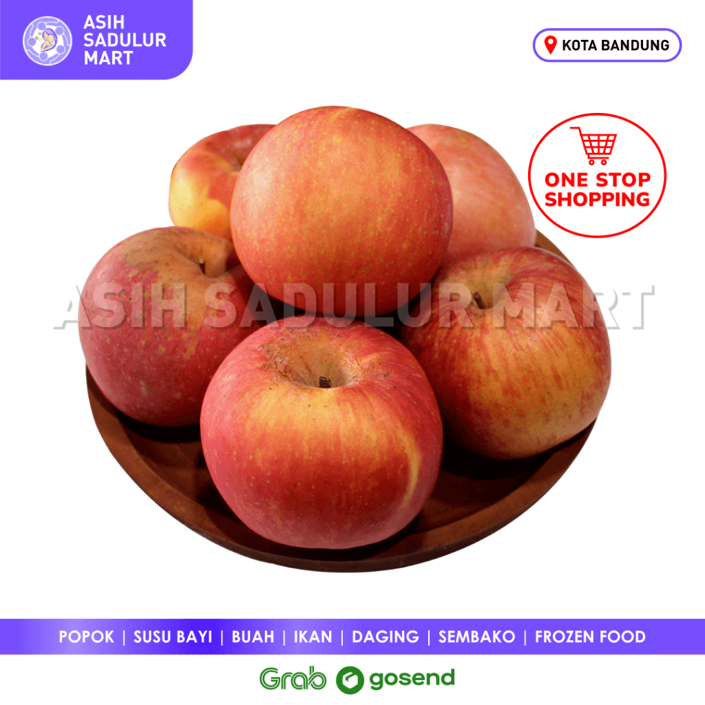 Jual Buah Apel Fuji 1kg / 500g Promo Buah Bandung | Shopee Indonesia