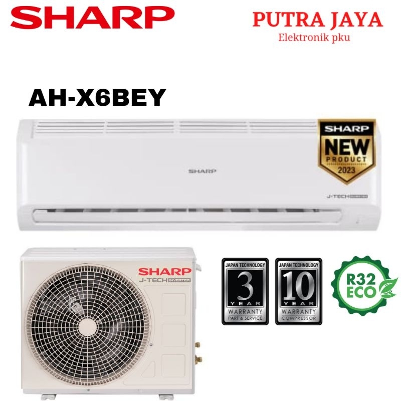 Jual AC SHARP INVERTER 0,5PK GARUDA SERIES AH-X6BEY | Shopee Indonesia
