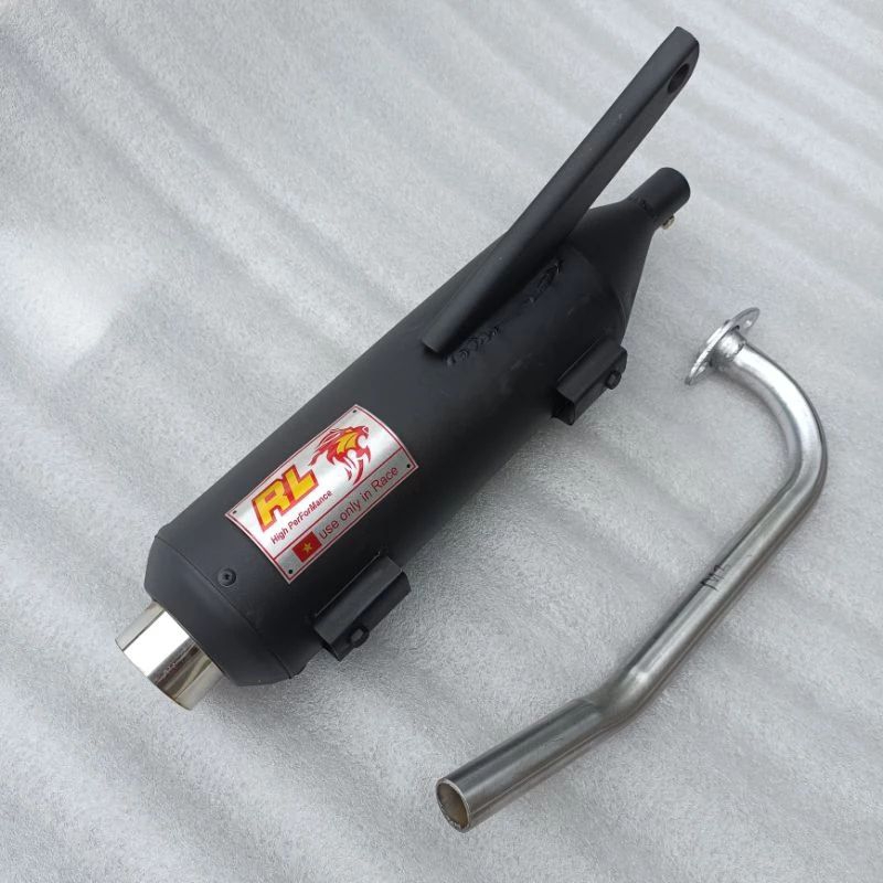 Jual power pipe For honda click v2/ v3/125/150i/M3/Gear/Nmax V2 mio 125 ...