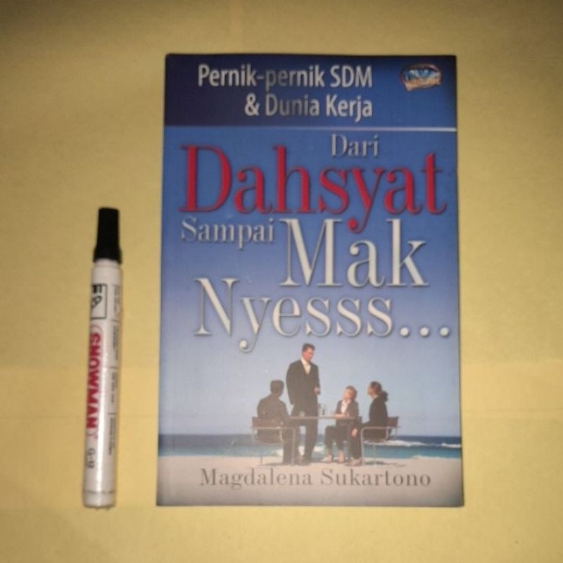 Jual Buku Pernik-Pernik SDM Dan Dunia Kerja Dari Dahsyat Sampai Mak Nyess Magdalena Sukartono ...