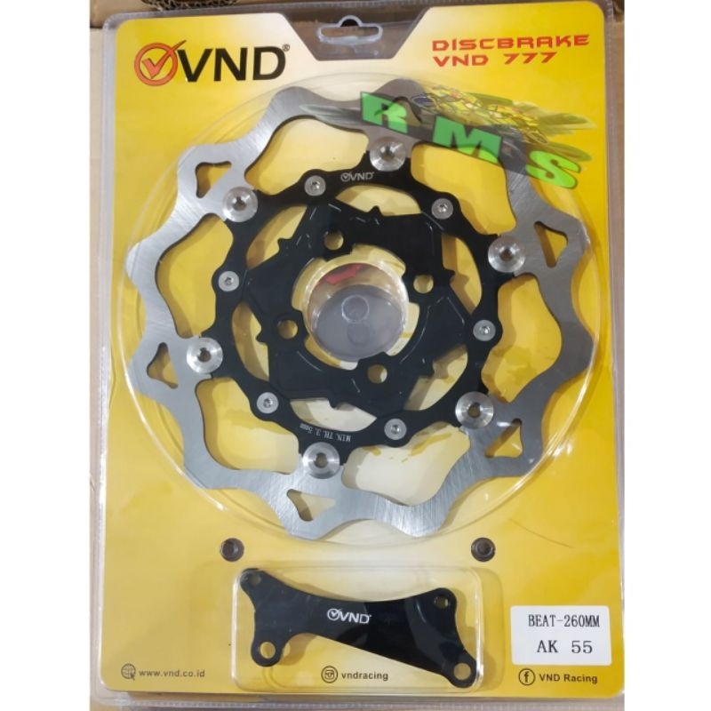 Jual DISC BRAKE PIRNGAN CAKRAM VND AK 55 260MM FLOATING VARIO 110 VARIO ...