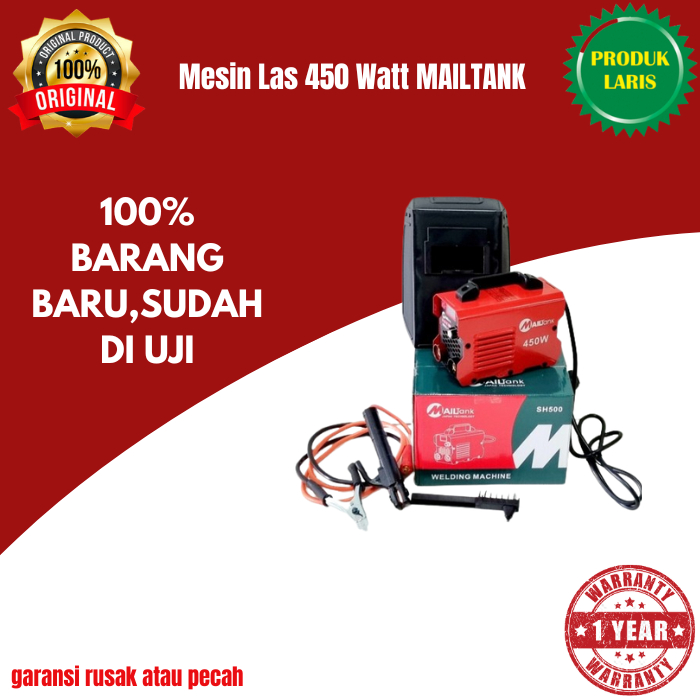 Jual Alat Mesin Las Mini Portable 450 Watt Otomatis Terbaru Inverter ...