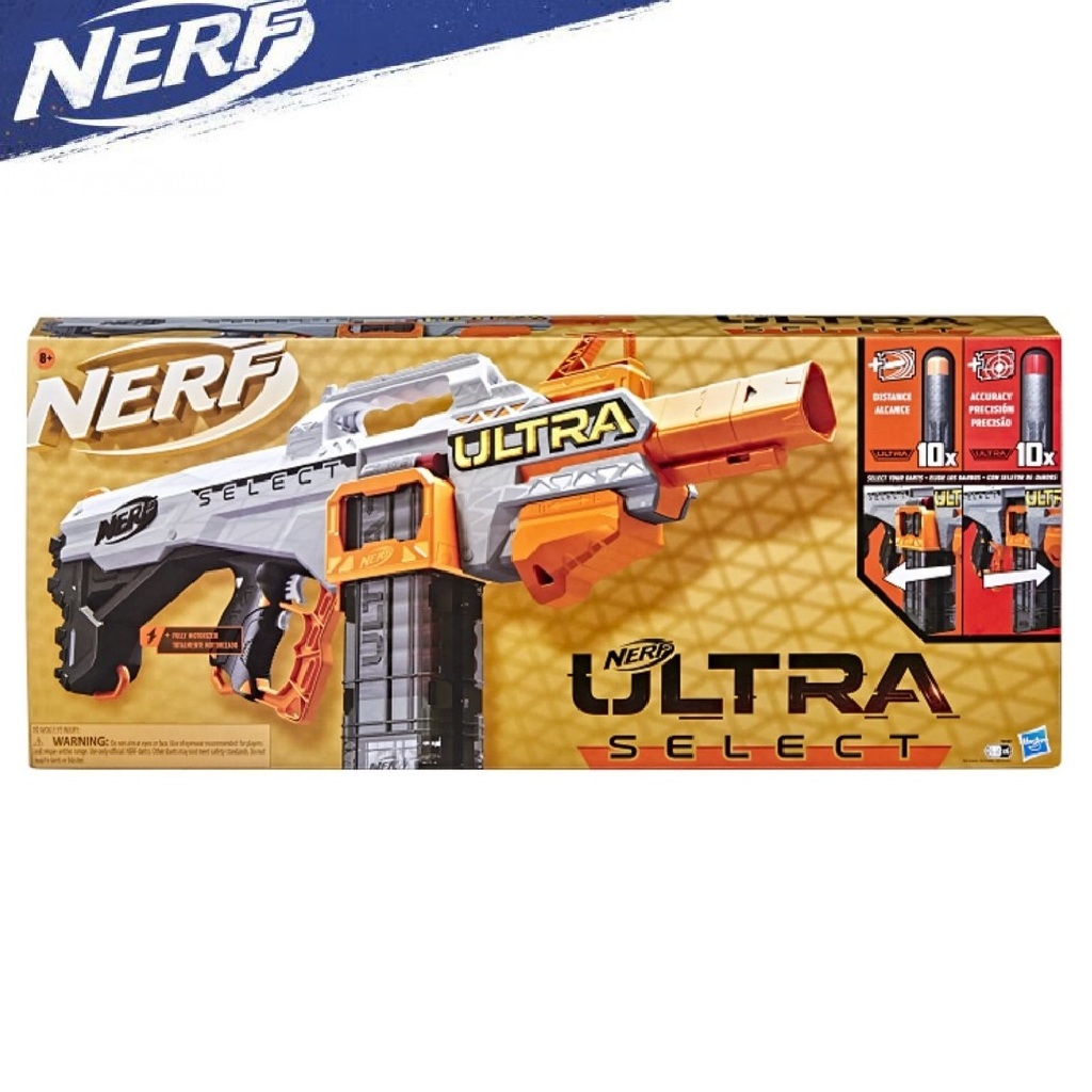 Jual NERF Ultra Select Motorized Blaster NRRF0959 | Shopee Indonesia