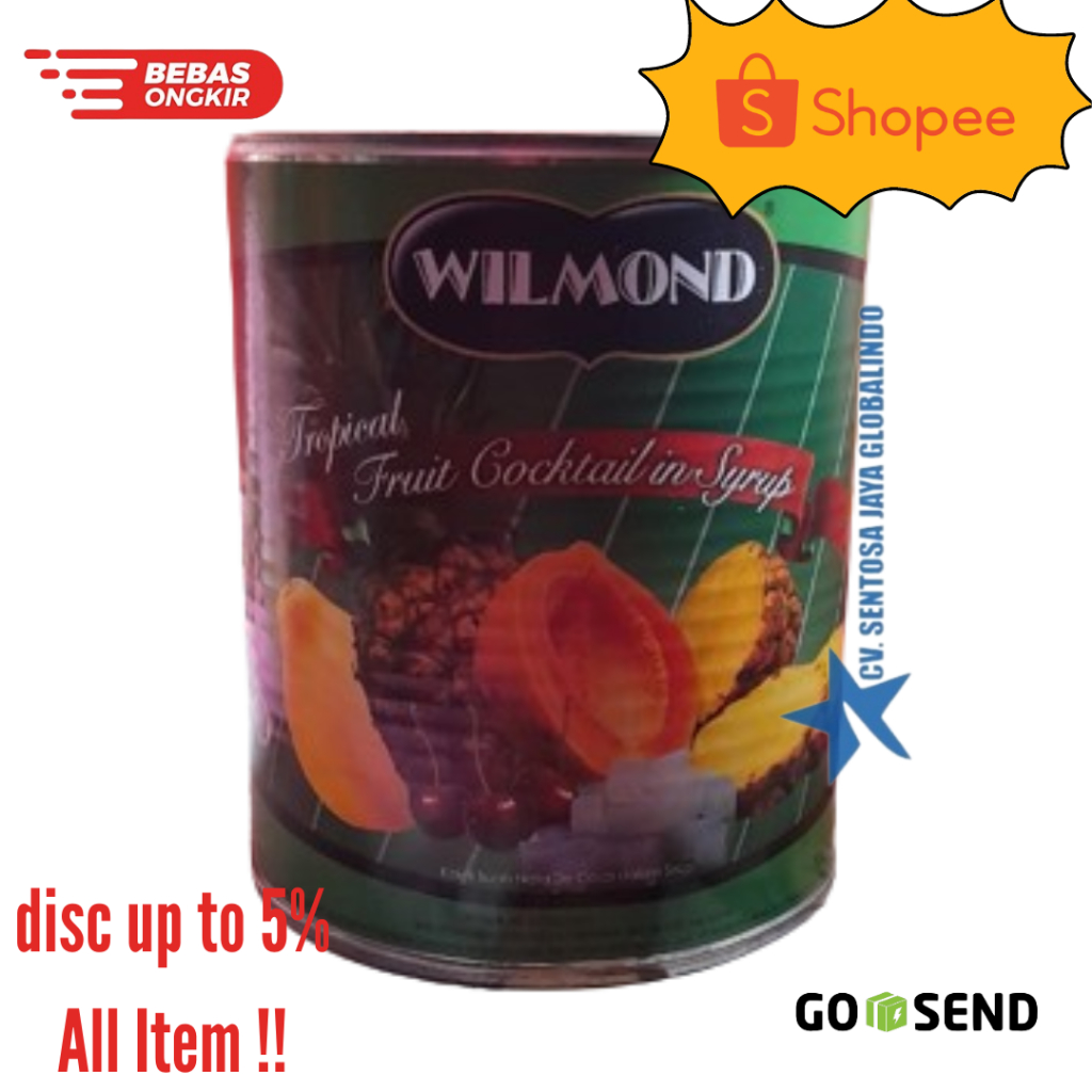 Jual Wilmond Fruit Cocktail In Syrup 825gr / Koktail Buah Dalam Sirup ...