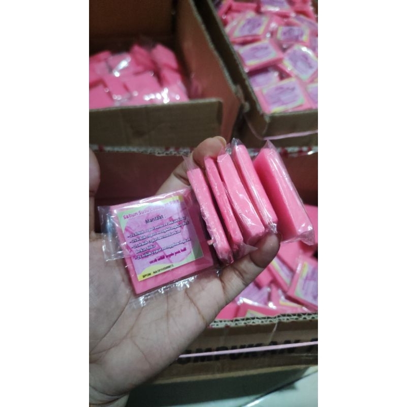 Jual SABUN AYU SUSU COLLAGEN PINK/ PUTIH ISI 12 PC/ TIPIS 20GR | Shopee ...