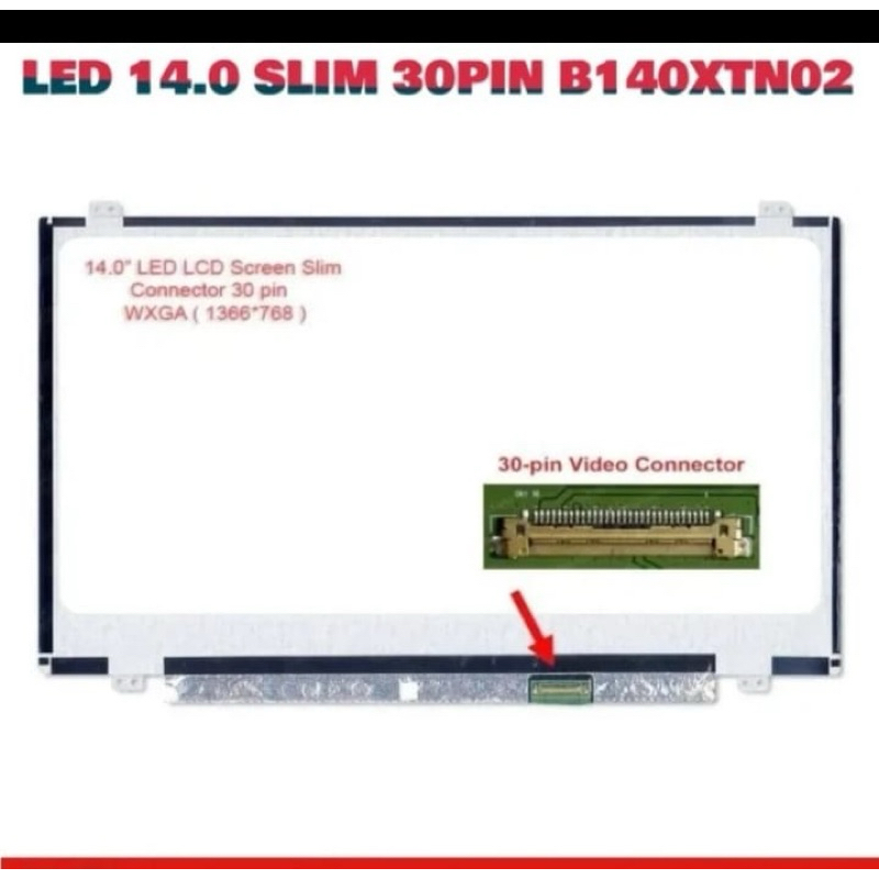 Jual LCD LED Layar Laptop Len Lenov Ideapad 330-14IGM 320S-14IKB 320 ...